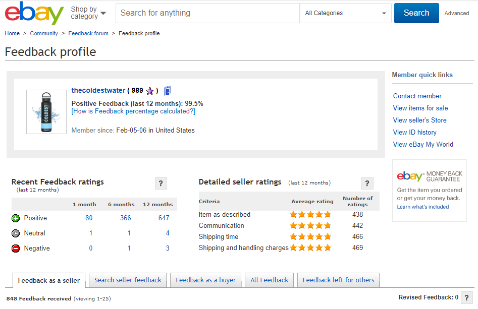 How To Get A Great EBay Feedback Score
